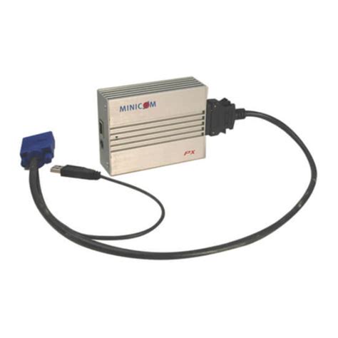 MINICOM PX QUICK START MANUAL Pdf Download ManualsLib