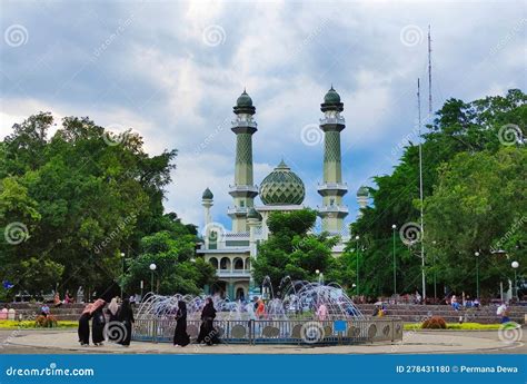 Masjid Jami Malang City Editorial Image Image Of History 278431180