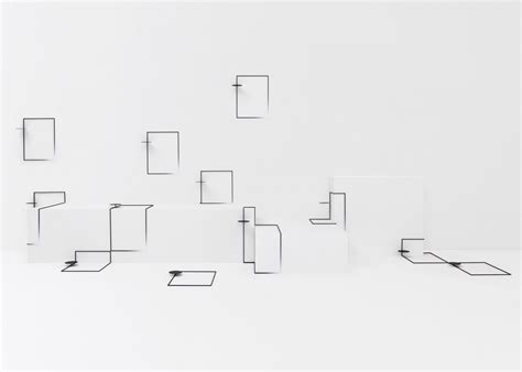 Nendos Border Tables Fit The Contours Of A Tokyo Gallery