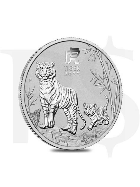Shop 2022 Perth Mint Lunar Tiger 12 Oz Silver Coin High Quality With