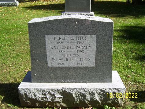 Katherine Pardy Titus 1889 1990 Mémorial Find A Grave