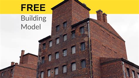 Free Building Model Free Vr Ar Low Poly 3d Model Cgtrader