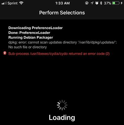 Fix Dpkg Cydia Error On IOS 11 Electra Jailbreak Var Lib Dpkg Here S