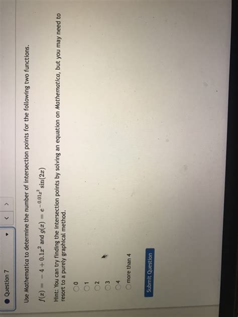 solved question 7 use mathematica to determine the