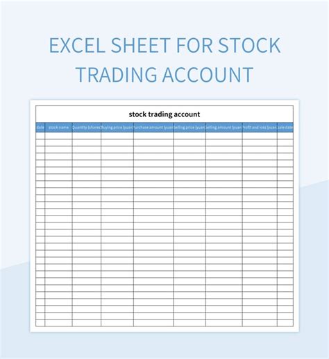 Free Transaction Templates For Google Sheets And Microsoft Excel Slidesdocs