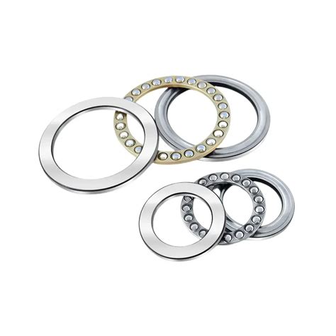 Genuine Single And Double Direction Thrust Ball Bearings 54306 U Axial