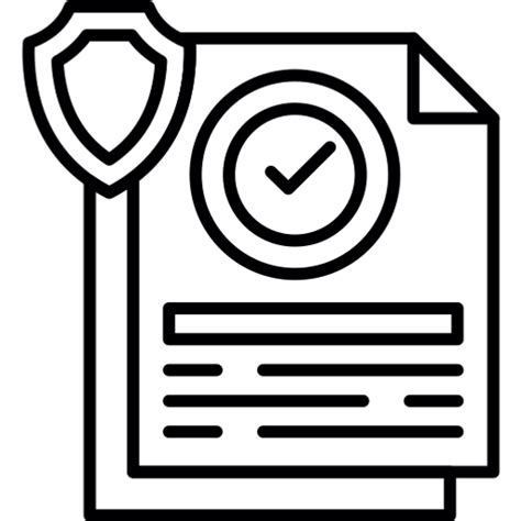 Compliant Regulatory Document Regular Steady Checkmark Well Icon