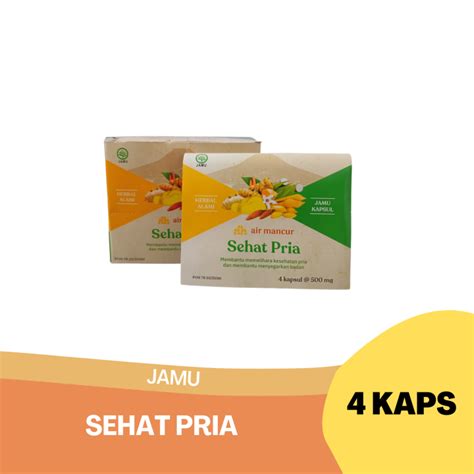 Jamu Kapsul Sehat Pria Per 1 Strip Lazada Indonesia
