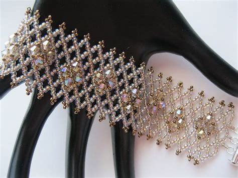 Beading Netting Discover 29 Bead Netting Ideas Jewelry Patterns Beading Tutorials And More