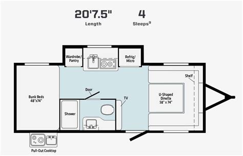 11 Best Travel Trailers Under 5000 Lbs Video Tours Pics Floor