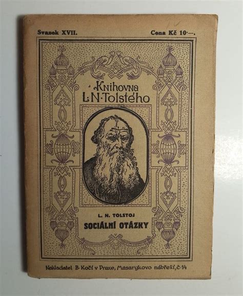 Sociální Otázky Lev Nikolajevič Tolstoj Aukro