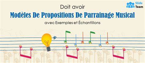 Modèles de proposition de parrainage musical indispensables avec