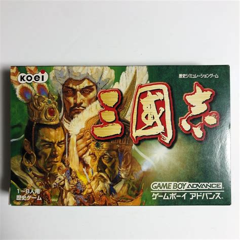 Yahooオークション Gba ゲームボーイアドバンス ソフト 三國志 レト