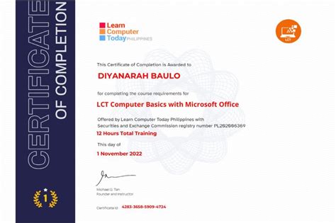 Continue Learning And Upskilling Diyanarah Baulo