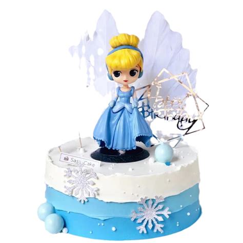 Jual Topper Cinderella Topper Princess Topper Figure Lucu Hiasan Kue
