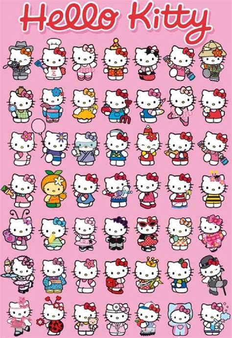 Hello Kitty Yazdırılabilir Planlayıcı çıkartmaları Hello Kitty
