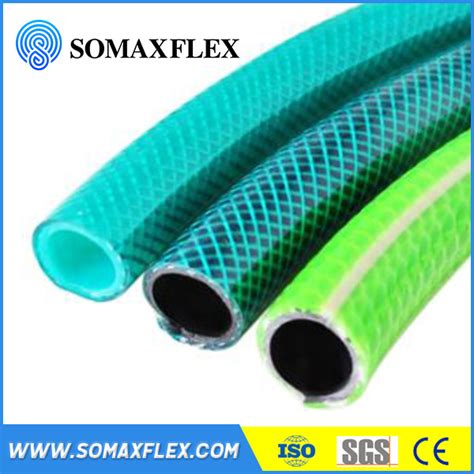 Flexible Fiber Braided Reinforced Plant Flexible PVC Garden Hose China PVC Hose And PVC Pipe