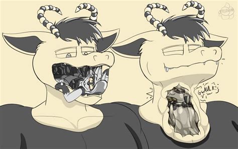 Rule 34 Absurd Res Belly Bovid Bunny The Goat Caprine Caprine Demon