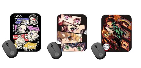 Mousepad Anime Kimetsu No Yaiba Demon Slayer 22x18cm Elo7