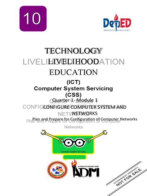 technology livelihood education ict computer system servicing css