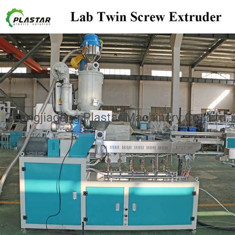 Mini Plastic Extruder Machinelab Scale Twin Screw Extruder Lab Twin