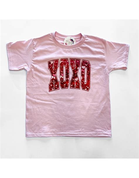 Tween Pink XOXO Tee The Magnolia