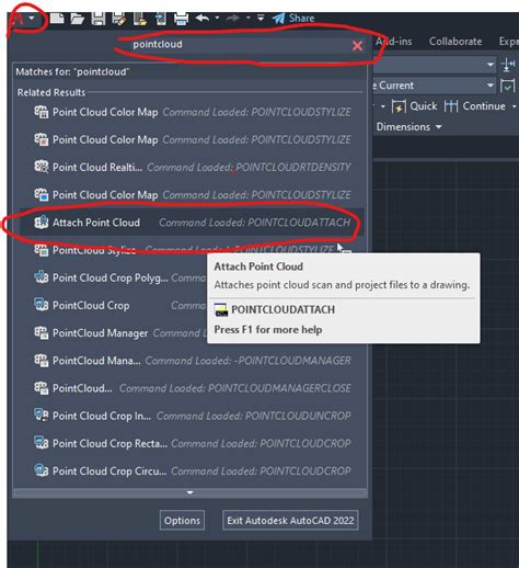 Autocad 2023 Wont Import Rcp Point Cloud File Autodesk Community