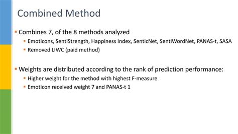 PPT Comparing And Combining Sentiment Analysis Methods PowerPoint