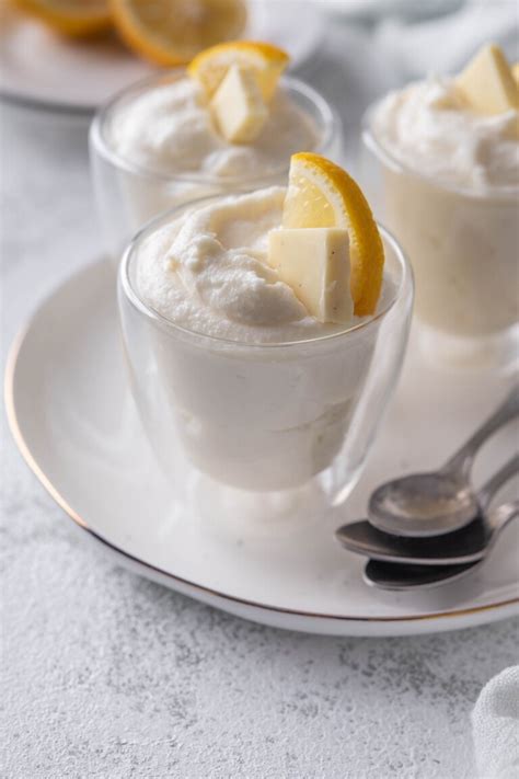 Easy Lemon Mousse Recipe 3 Ingredients Tbmw
