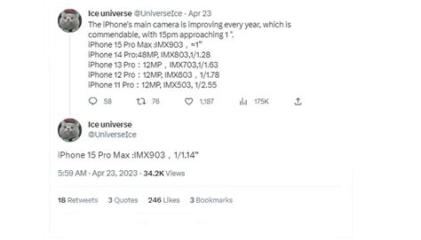 مشخصات دوربین آیفون پرو مکس اپل فاش شد فارنت