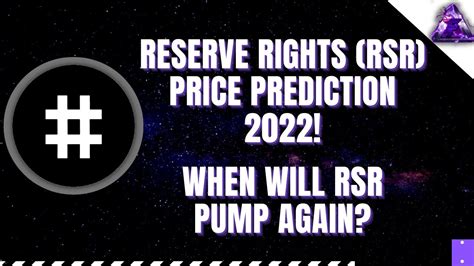 Do Not Sleep On Rsr Reserve Rights Rsr Price Prediction 2022