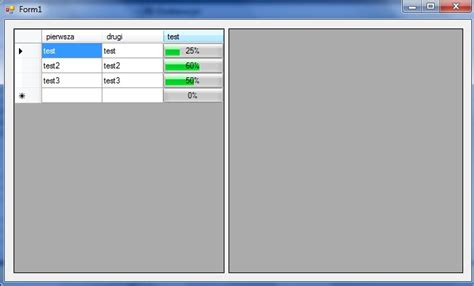 Progressbar Wewnątrz Datagridview Visualmonsterscbapl