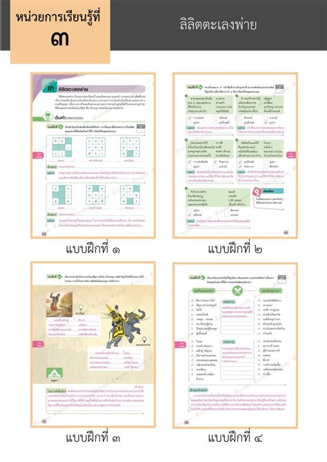 รายงานการวิเคราะห์หนังสือ แบบฝึกสมรรถนะและการคิด จิรภิญญา มหาสวัสดิ์