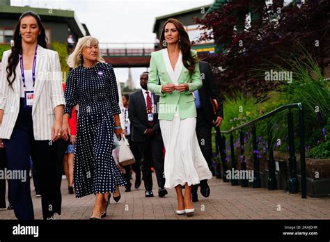 The Princess Of Wales Patron Of The All England Lawn Tennis Club
