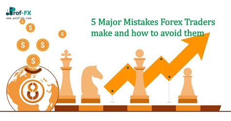 5 Major Mistakes Forex Traders Make And How To Avoid Them Prof Fx