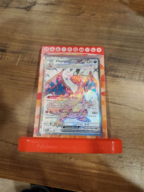 Pokemon Tcg Card Charizard Ex Tera Svp 056 Ultra Rare Holo Promo