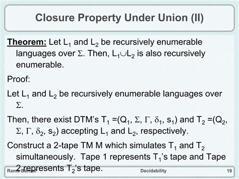 5 decidability theory of computation ppt programming languages