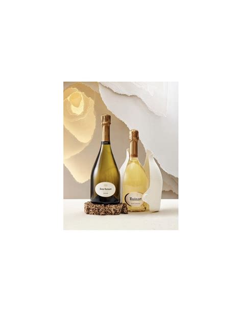 Ruinart Set Blanc De Blancs Dom Ruinart 2010 Naked Second Skin