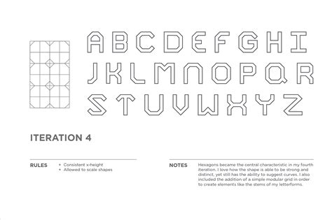 Grid Based Type On Behance Grid Based Type On Behance