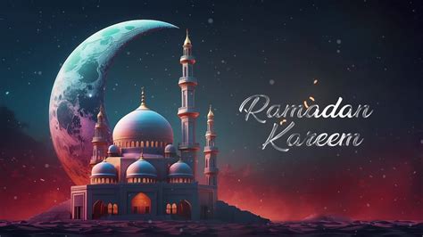 Ramadan Kareem Animation 40757884 Stock Video At Vecteezy