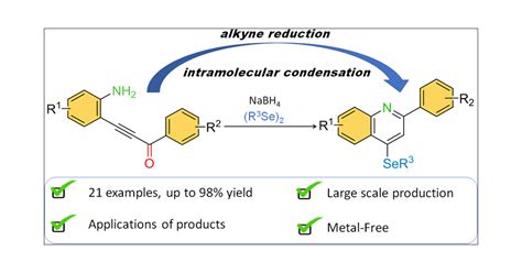 Stereoselective Reduction Of Alkynes Synthesis Of 4 Organoselenyl