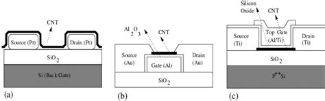 cntfet a back gate [5] b back gate [6] c top gate [7] download