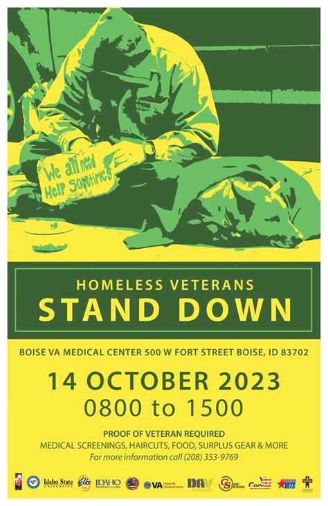 Homeless Veterans Stand Down 2023 Dav Disabled American Veterans Of