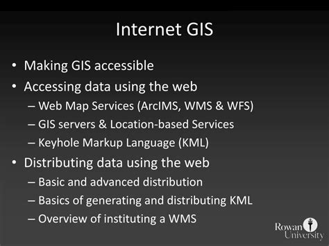 PPT Internet Enabled GIS PowerPoint Presentation Free Download ID