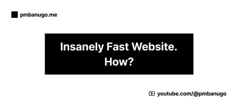 How To Build Blazing Fast Websites With Any Framework Dev Community