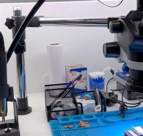 Kit Cabeça De Microscópio Trinocular Simul Focal 99fix 37050 7x 50x Suporte A1 Para Cabeça