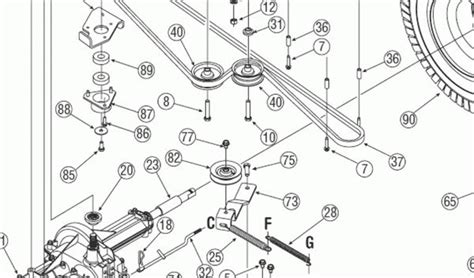 2013 Troy Bilt Bronco Drive Belt Diagram