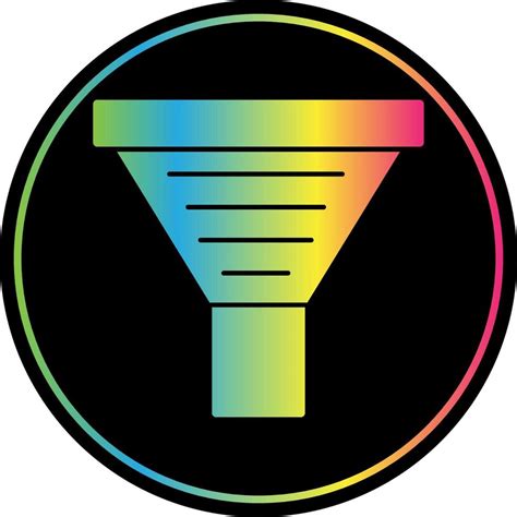 Funnel Vector Icon Design 16368883 Vector Art At Vecteezy