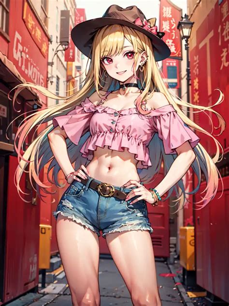 Marin Kitagawa Fashion Clothing Ai Art Pixai