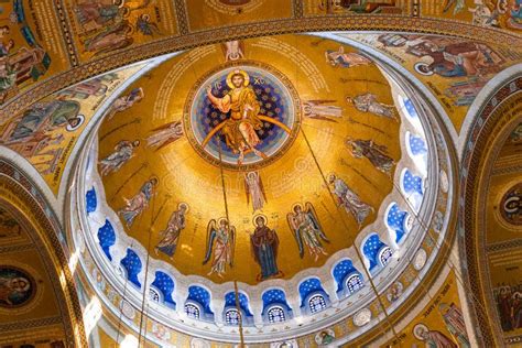 Belgrade Serbia December 20 2022 Interior Of The Church Of Saint